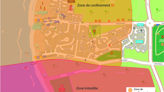 Zone de confinement, zone interdite...Vaste opération de déminage mardi ...